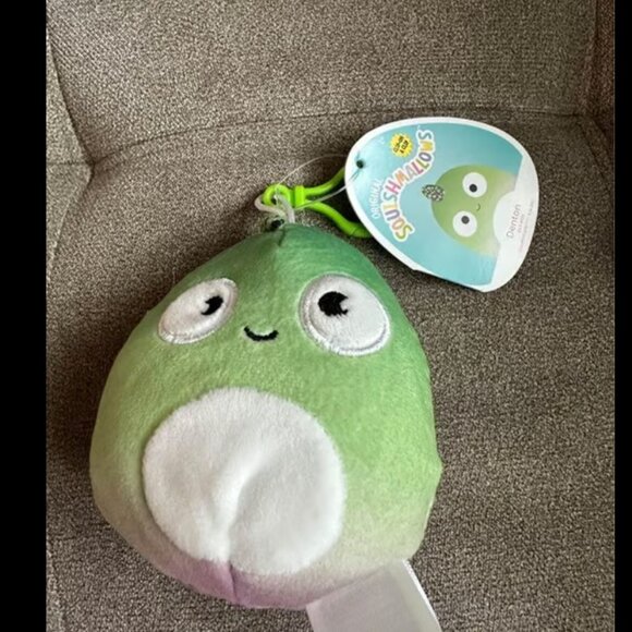 Squishmallows | Toys | Squishmallow Denton The Chameleon 35 Plush Clip ...